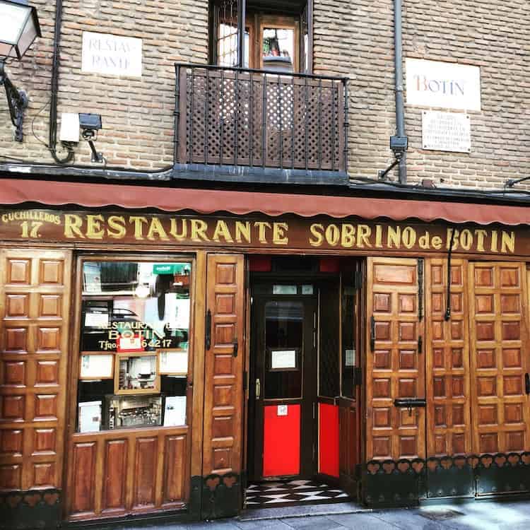 Dinner at Restaurante Sobrino de Botin by WorldWideWill